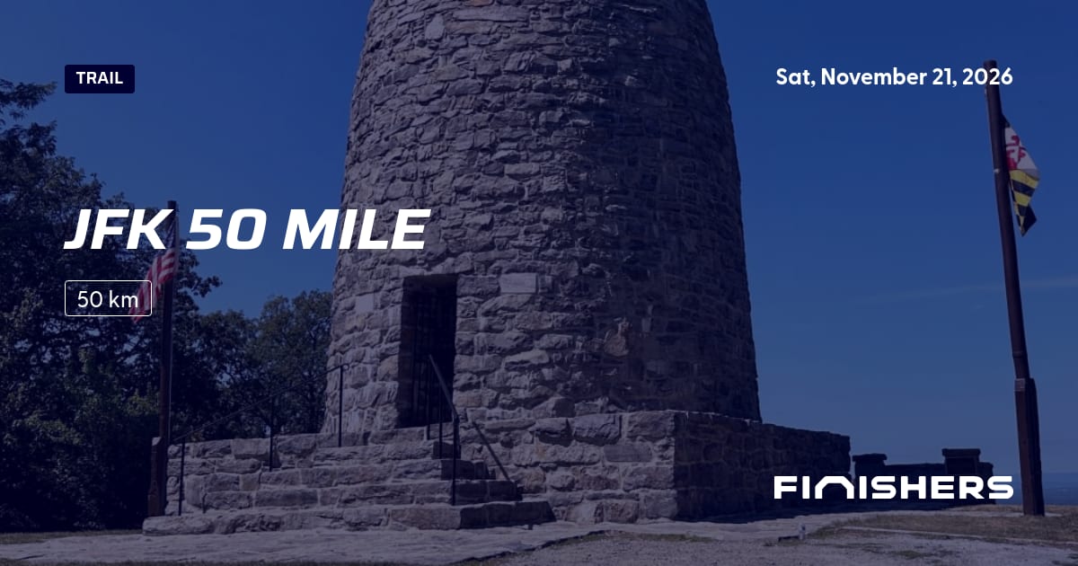 🏃 JFK 50 Mile 2026 - All the information about the race and ...