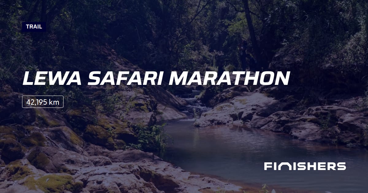 🏃 Lewa Safari Marathon 2025 - Rute, tilmelding og resultater | Finishers