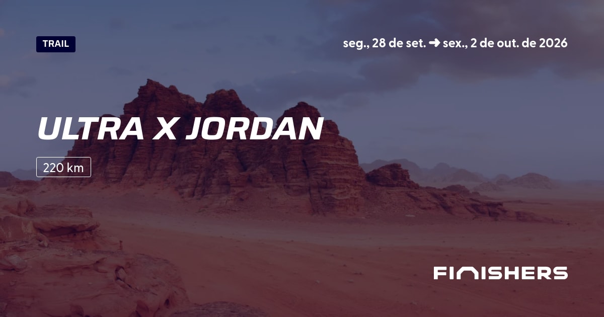🏃 Ultra X Jordan 2026 - Toda a informação sobre a corrida e o processo ...