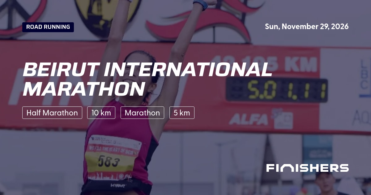 🏃 Beirut International Marathon 2026 - All the information about the ...