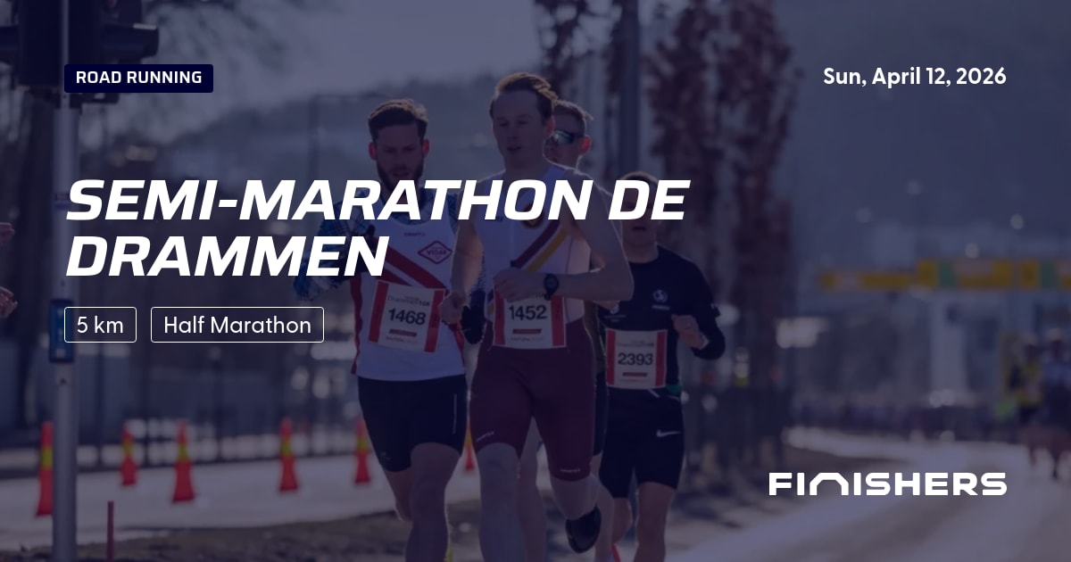 🏃 Semi-marathon de Drammen 2026 - All the information about the race ...