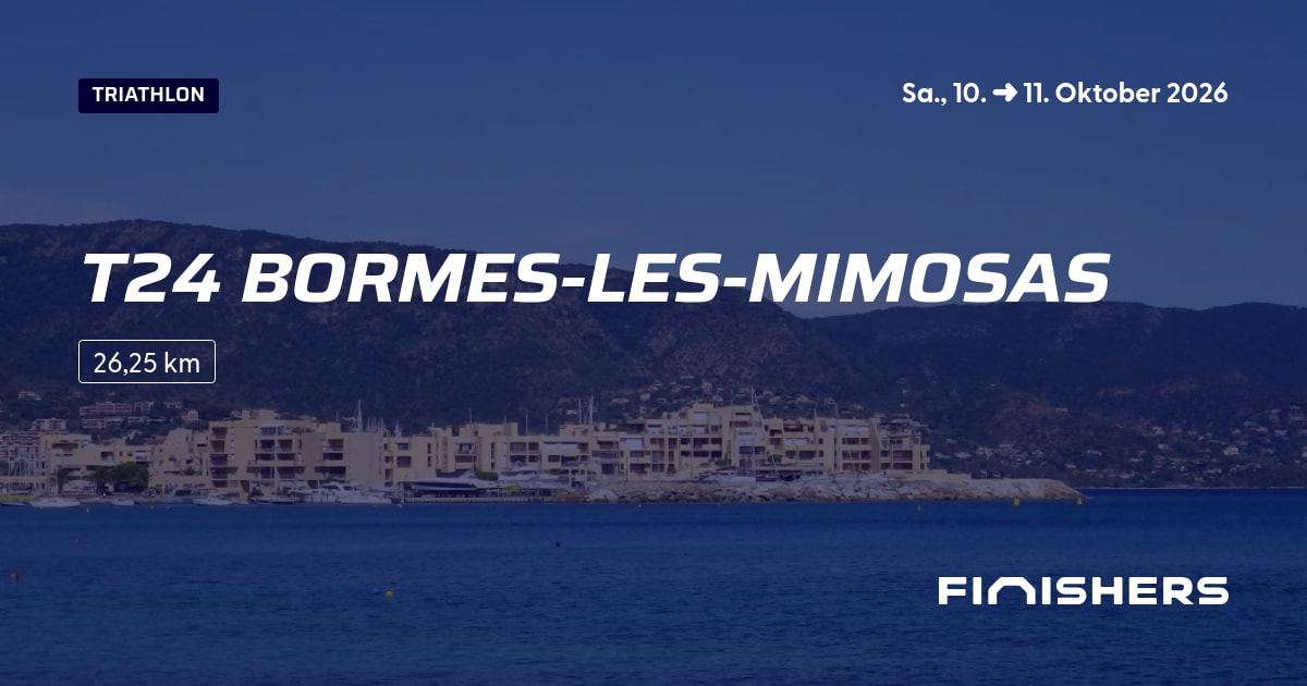 🏃 T24 Bormes-les-Mimosas 2026 - Alle Strecken-, Ergebnis- und ...