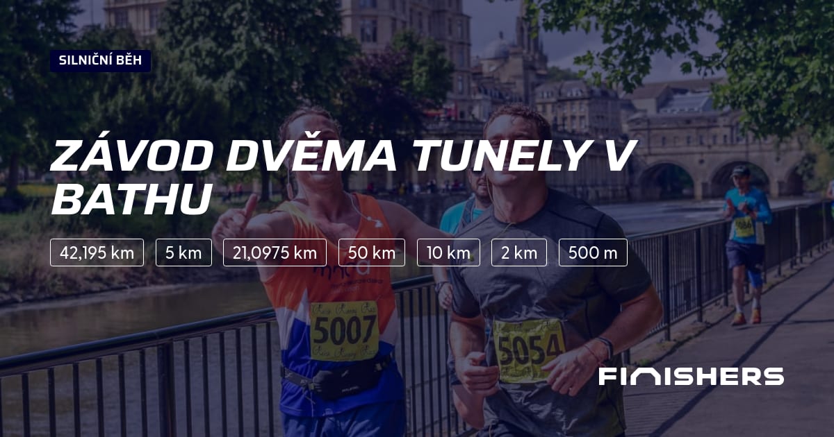 🏃 Závod dvěma tunely v Bathu 2026 - Informace o závodu a registrační ...