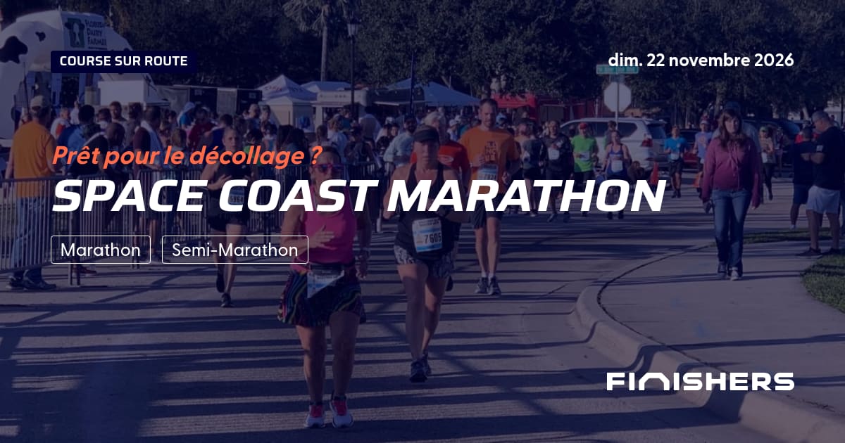 🏃 Space Coast Marathon 2026 - Parcours, inscriptions & résultats ...