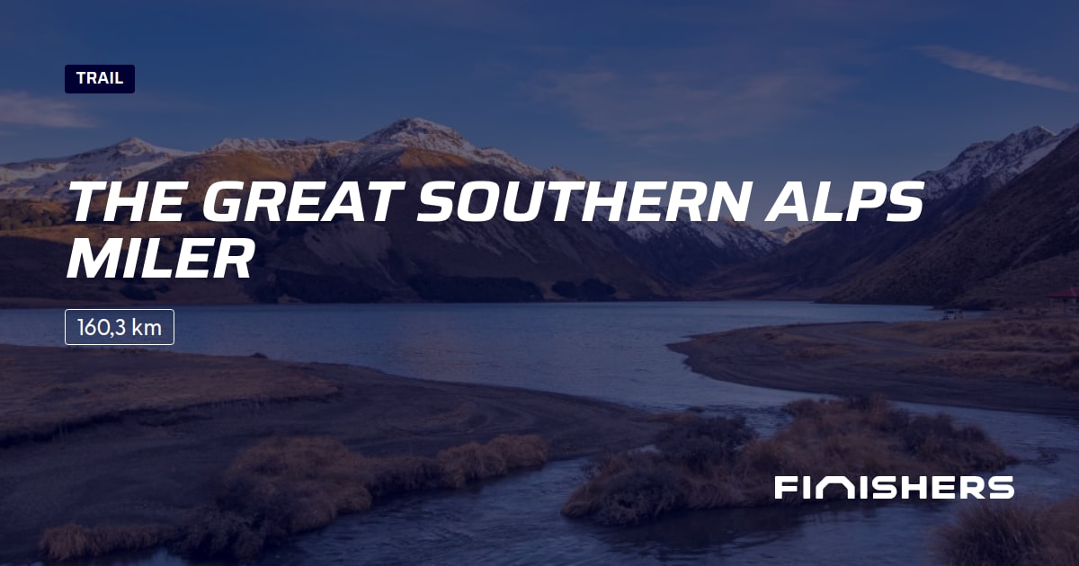 🏃 The Great Southern Alps Miler 2025 - Toda la información sobre los ...