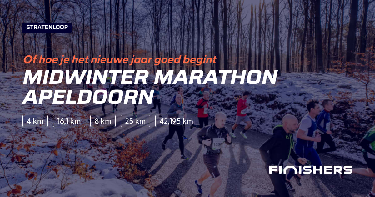 🏃 Midwinter Marathon Apeldoorn 2026 - Alle informatie over de race en ...