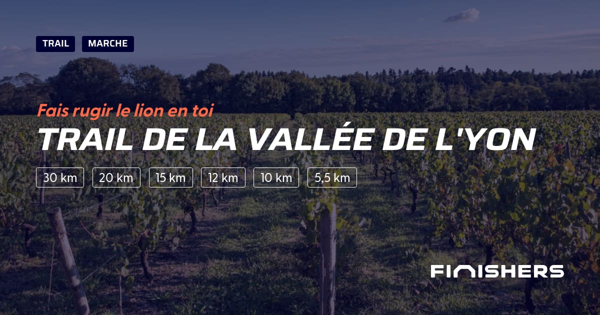 🏃 Trail de la Vallée de l'Yon 2023 - Parcours, inscriptions & résultats ... 🏃 Trail de la Vallée de l'Yon 2023 - Parcours, inscriptions & résultats ...