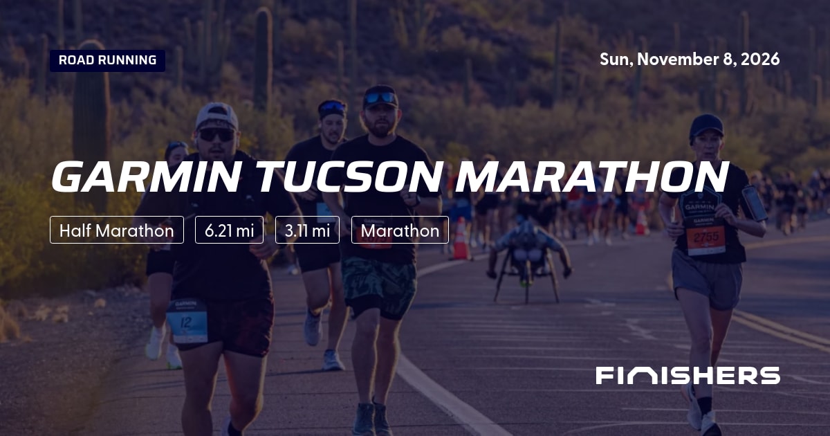 🏃 Garmin Tucson Marathon 2026 - All the information about the race and ...