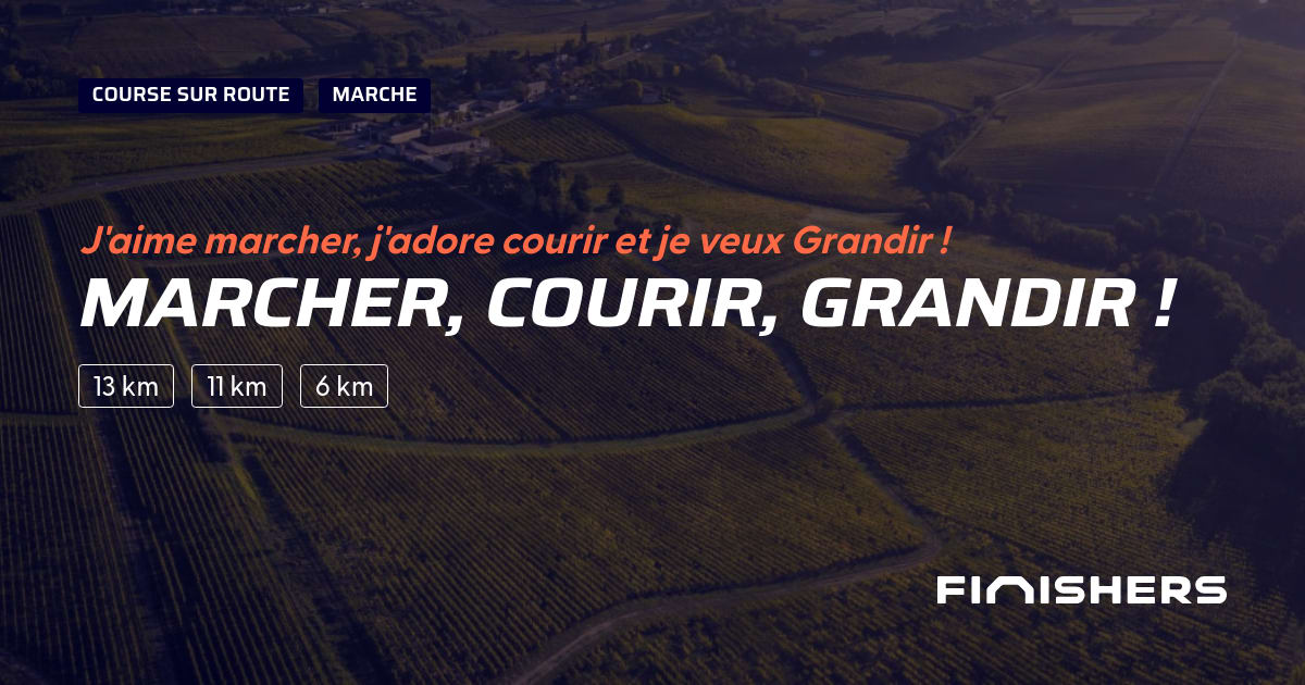 🏃 Marcher, Courir, Grandir ! 2026 - Parcours, inscriptions & résultats ...