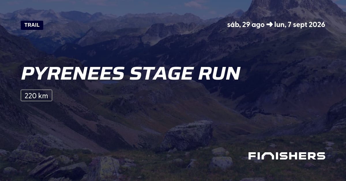 🏃 Pyrenees Stage Run 2026 - Toda la información sobre los recorridos ...