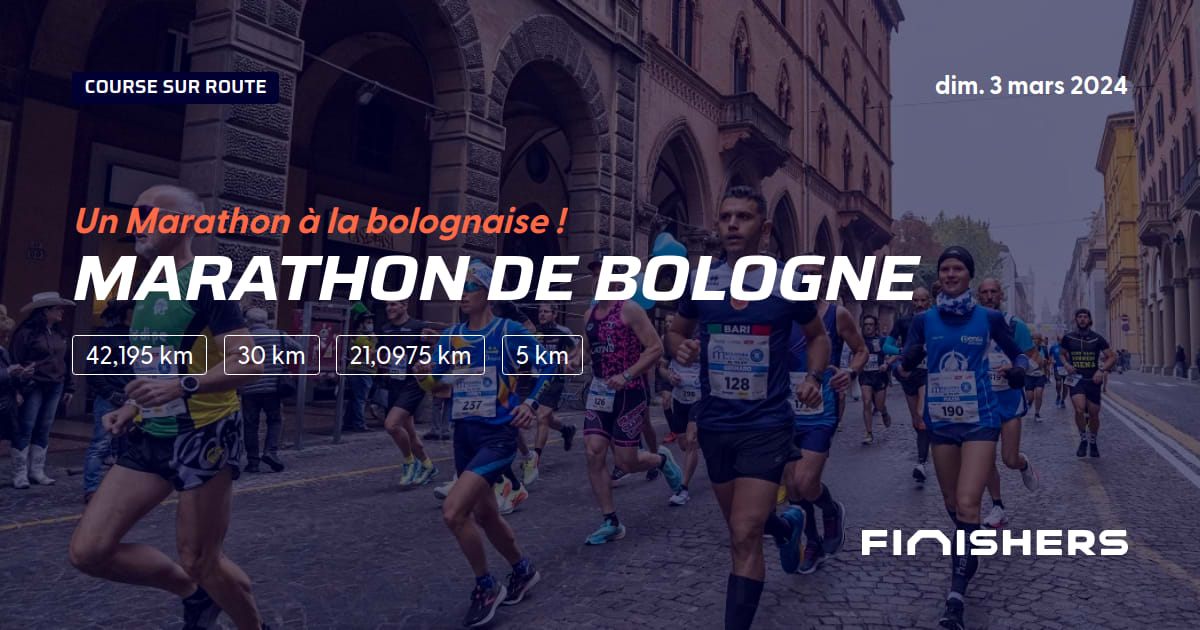 🏃 Marathon de Bologne 2024 - Parcours, inscriptions & résultats | Finishers