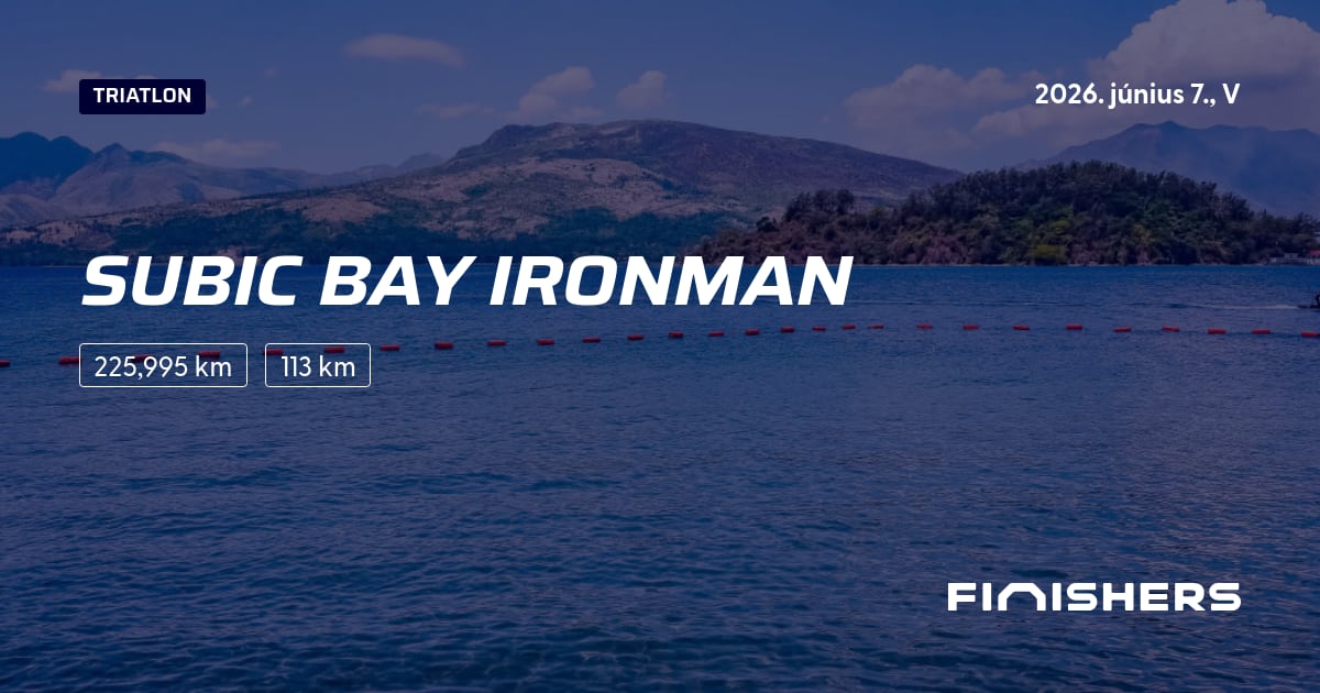 🏃 Subic Bay Ironman 2026 - Minden információ a versenyről és a ...