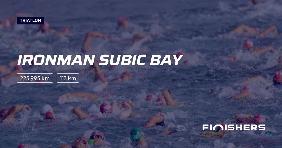 🏃 Ironman Subic Bay 2026 - Toda la información sobre los recorridos ...