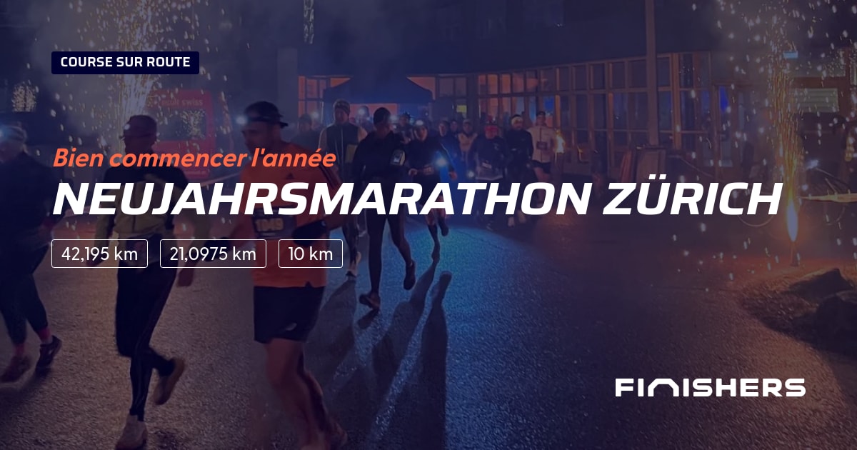 🏃 Neujahrsmarathon Zürich 2025 - Parcours, inscriptions & résultats | Finishers