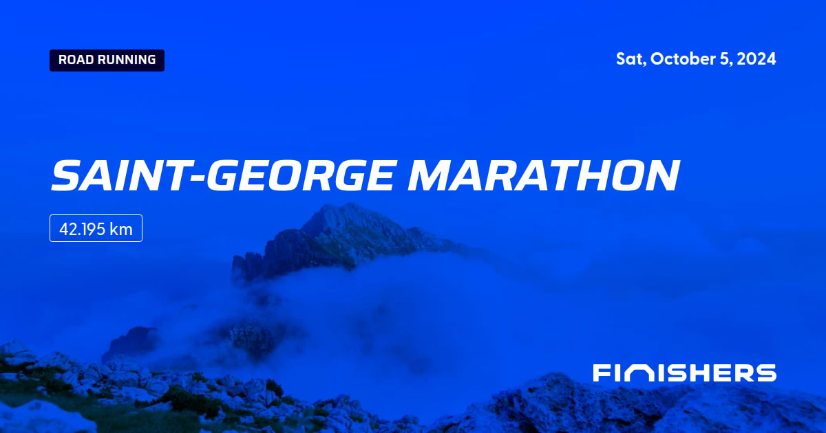 🏃 Saint-George Marathon 2024 - All the information about the race and ...