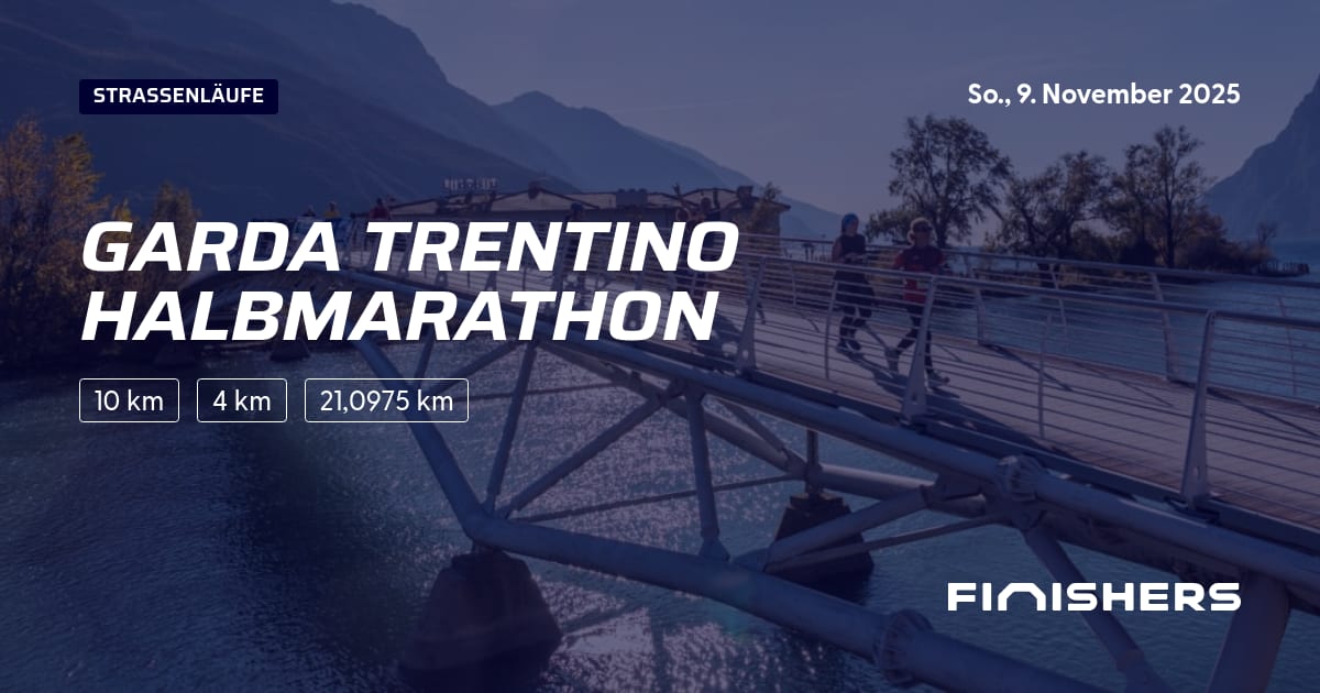 🏃 Garda Trentino Halbmarathon 2025 - Alle Strecken-, Ergebnis- und ...
