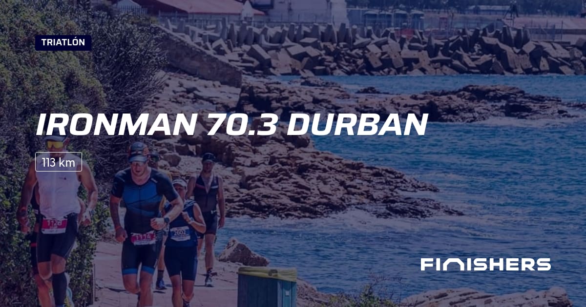 🏃 Ironman 70.3 Durban 2025 - Toda la información sobre los recorridos e inscripciones | Finishers
