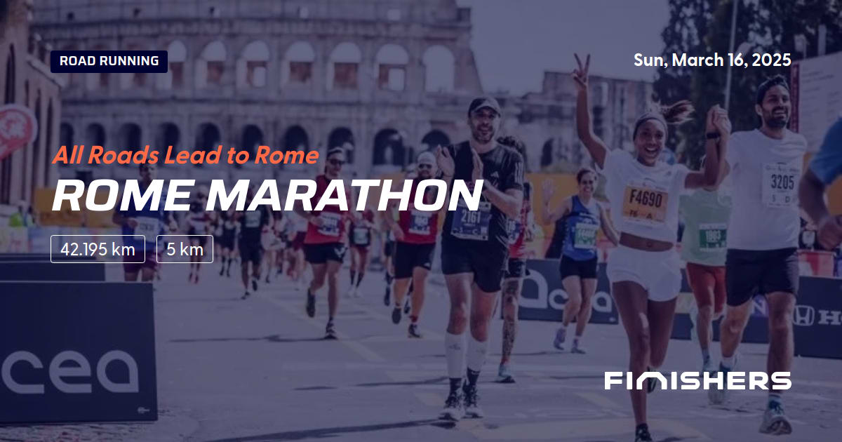 🏃 Rome Marathon 2025 - All the information about the race and ...