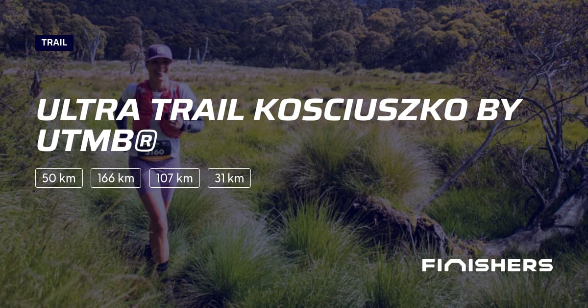 🏃 Ultra Trail Kosciuszko by UTMB® 2026 - All the information about the ...