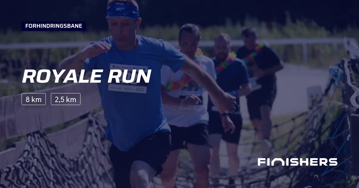 🏃 Royale Run 2026 - Rute, tilmelding og resultater | Finishers