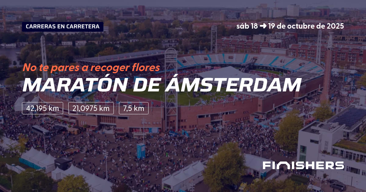 🏃 Maratón de Ámsterdam 2025 - Toda la información sobre los recorridos ...