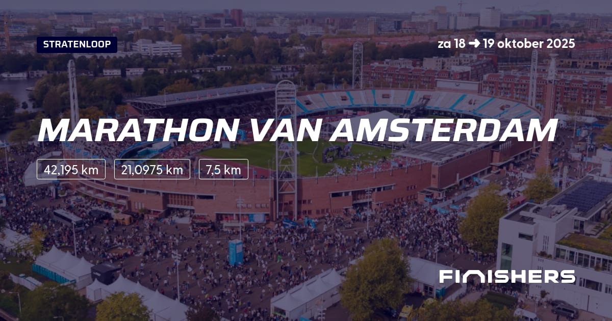 🏃 Marathon van Amsterdam 2025 - Alle informatie over de race en de ...