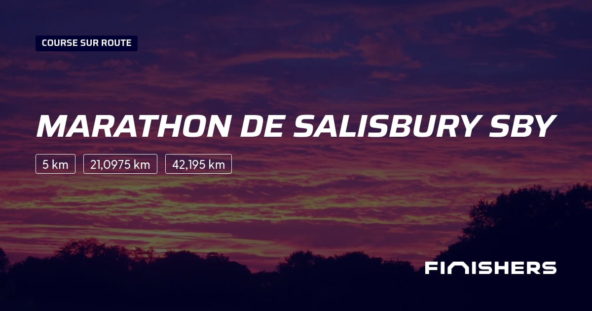 🏃 Marathon de Salisbury SBY 2026 - Parcours, inscriptions & résultats | Finishers