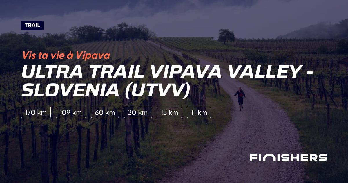🏃 Ultra Trail Vipava Valley - Slovenia (UTVV) 2024 - Parcours ...