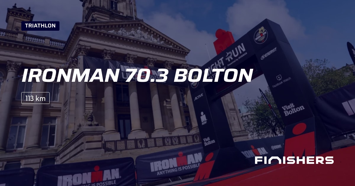 🏃 Ironman 70.3 Bolton 2026 - All the information about the race and ...