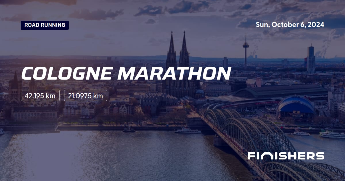 🏃 Cologne Marathon 2024 - All the information about the race and ...