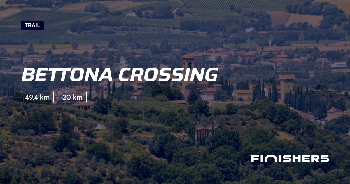 🏃 Bettona Crossing 2026 - Toda la información sobre los recorridos ...