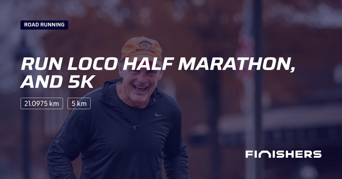🏃 Run LOCO Half Marathon, and 5K 2025 - All the information about the ...