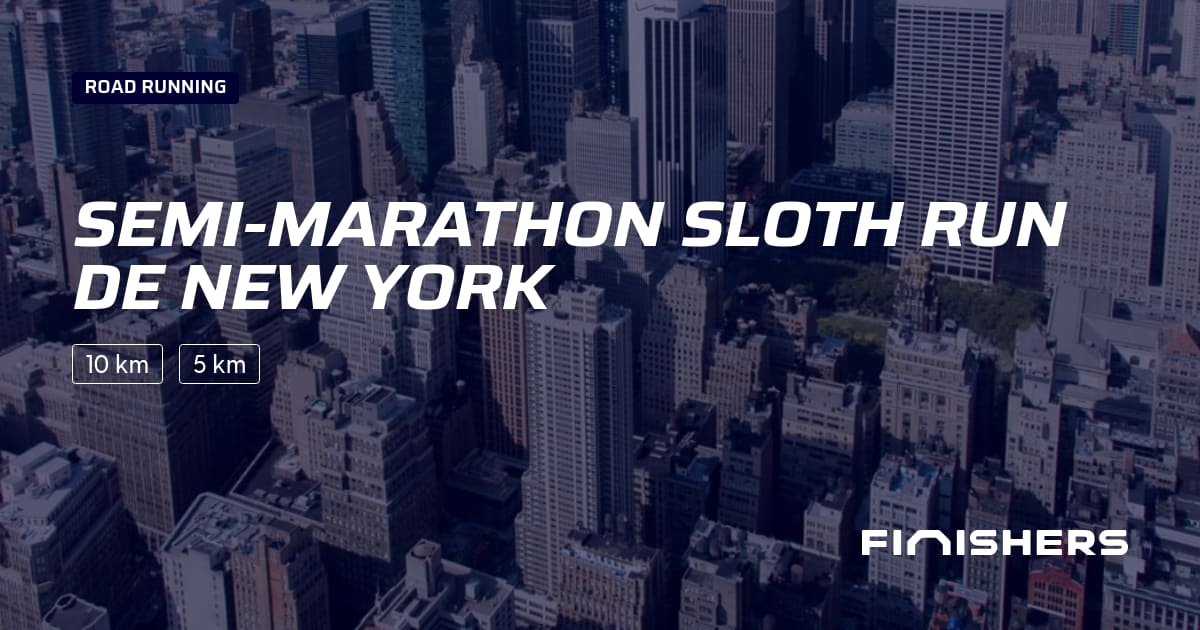 🏃 Semi-Marathon Sloth Run de New York 2026 - All the information about ...
