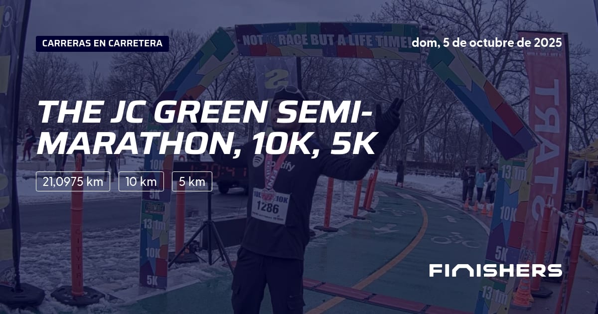 🏃 The JC Green Semi-Marathon, 10k, 5k 2025 - Toda la información sobre ...