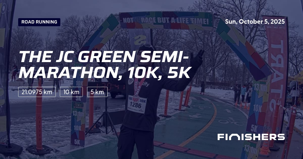 🏃 The JC Green Semi-Marathon, 10k, 5k 2025 - All the information about ...