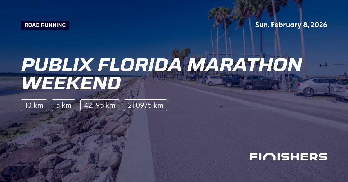 🏃 Publix Florida Marathon Weekend 2026 - All the information about the ...