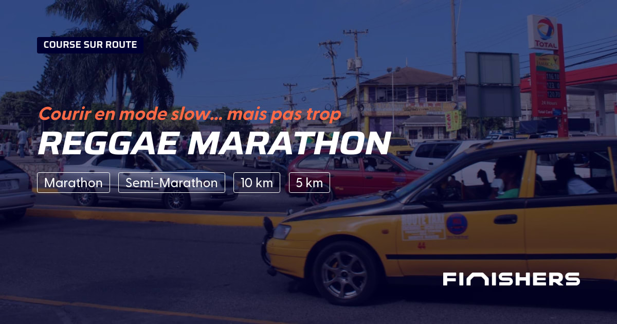 🏃 Reggae Marathon 2026 - Parcours, inscriptions & résultats | Finishers