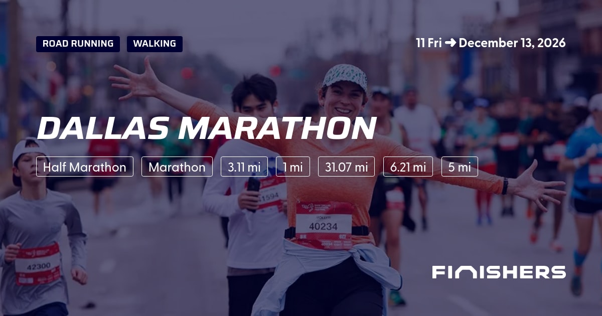 🏃 Dallas Marathon 2026 - All the information about the race and ...