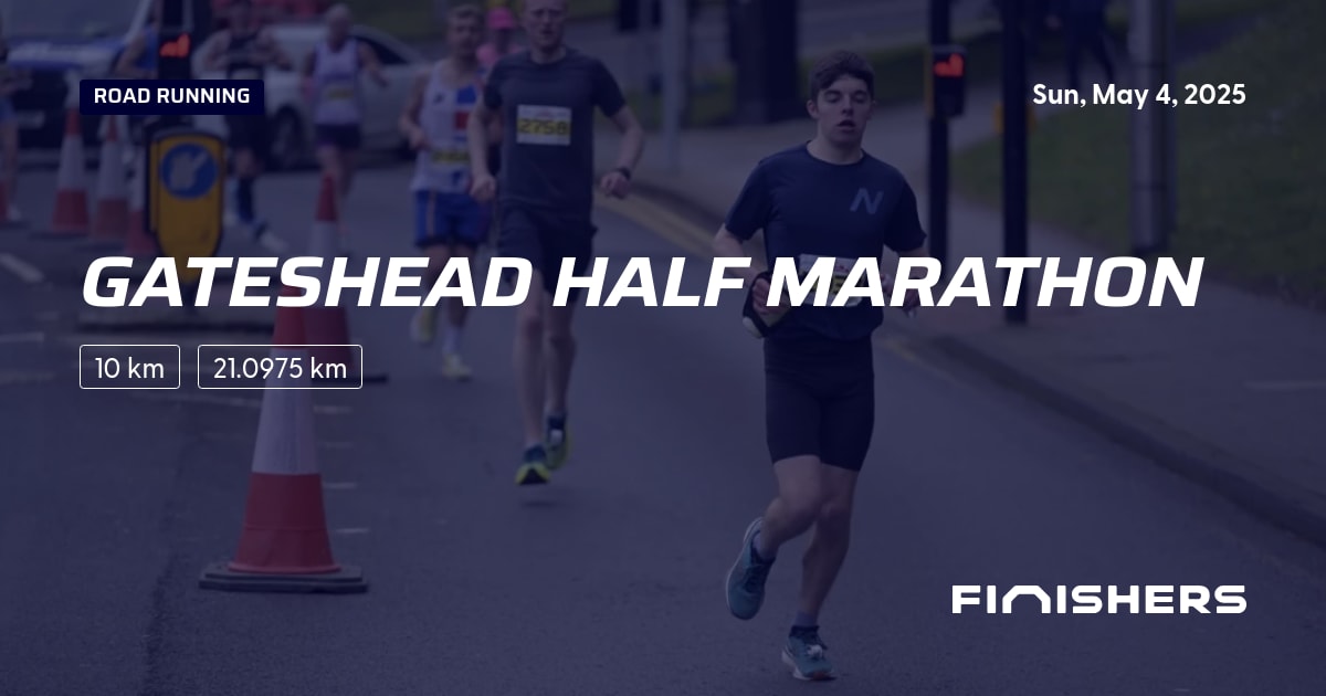 🏃 Gateshead Half Marathon 2025 - All the information about the race and ...