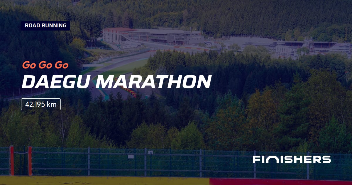 🏃 Daegu Marathon 2025 - All the information about the race and registration process | Finishers