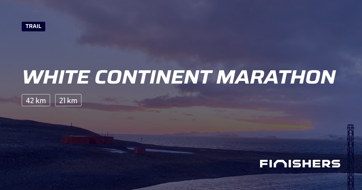 🏃 White Continent Marathon 2027 - All the information about the race ...