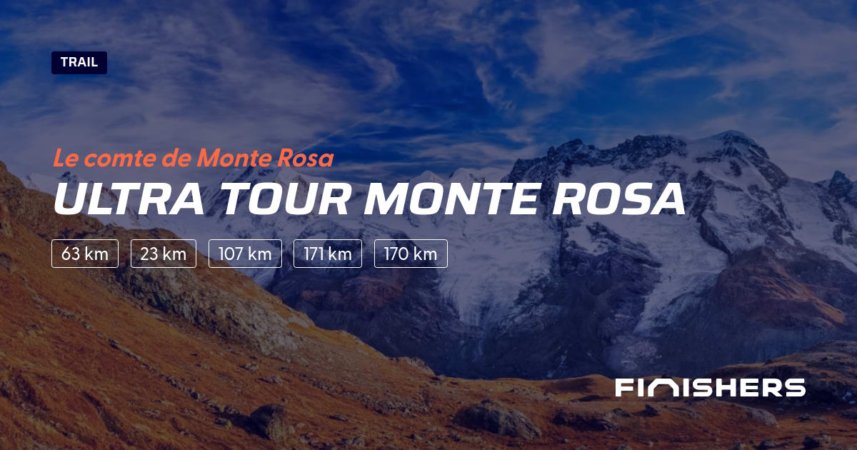 🏃 Ultra Tour Monte Rosa 2026 - Parcours, inscriptions & résultats ...