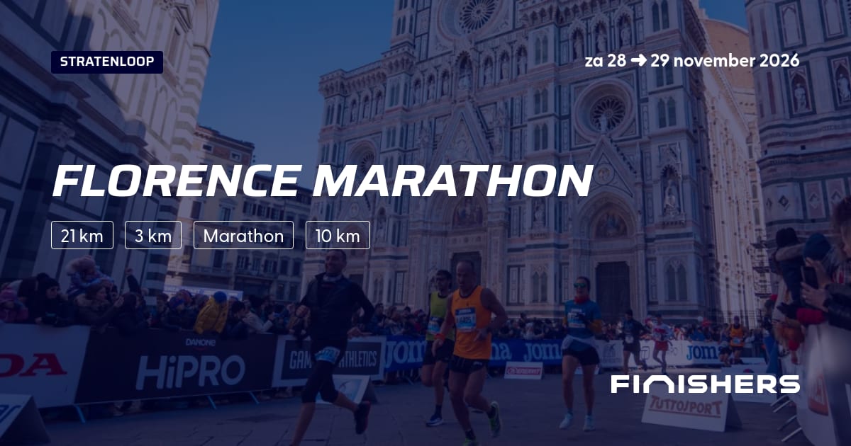 🏃 Florence Marathon 2026 - Alle informatie over de race en de ...