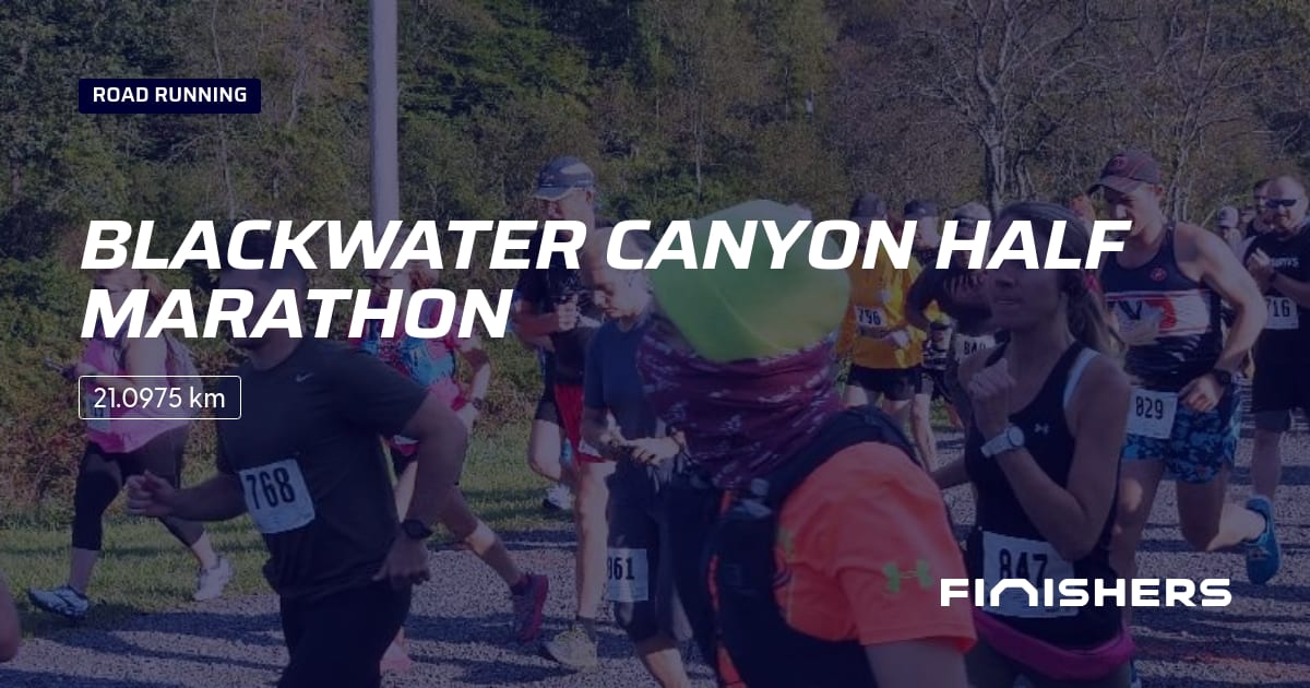 🏃 Blackwater Canyon Half Marathon 2025 - All the information about the ...