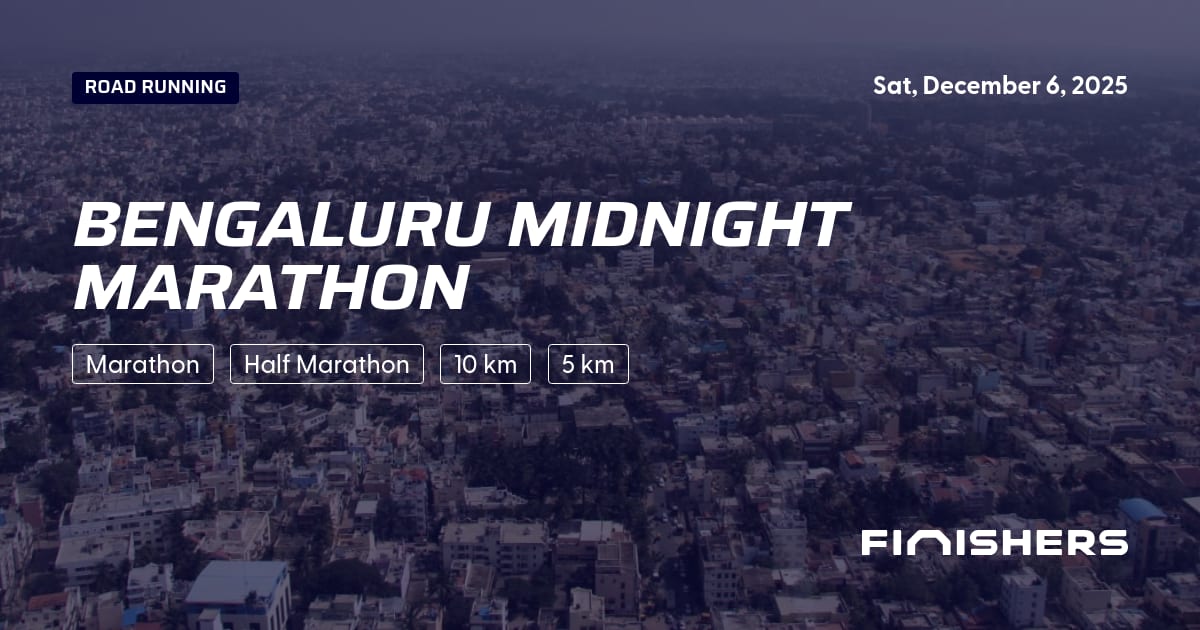 🏃 Bengaluru Midnight Marathon 2025 - All the information about the race ...