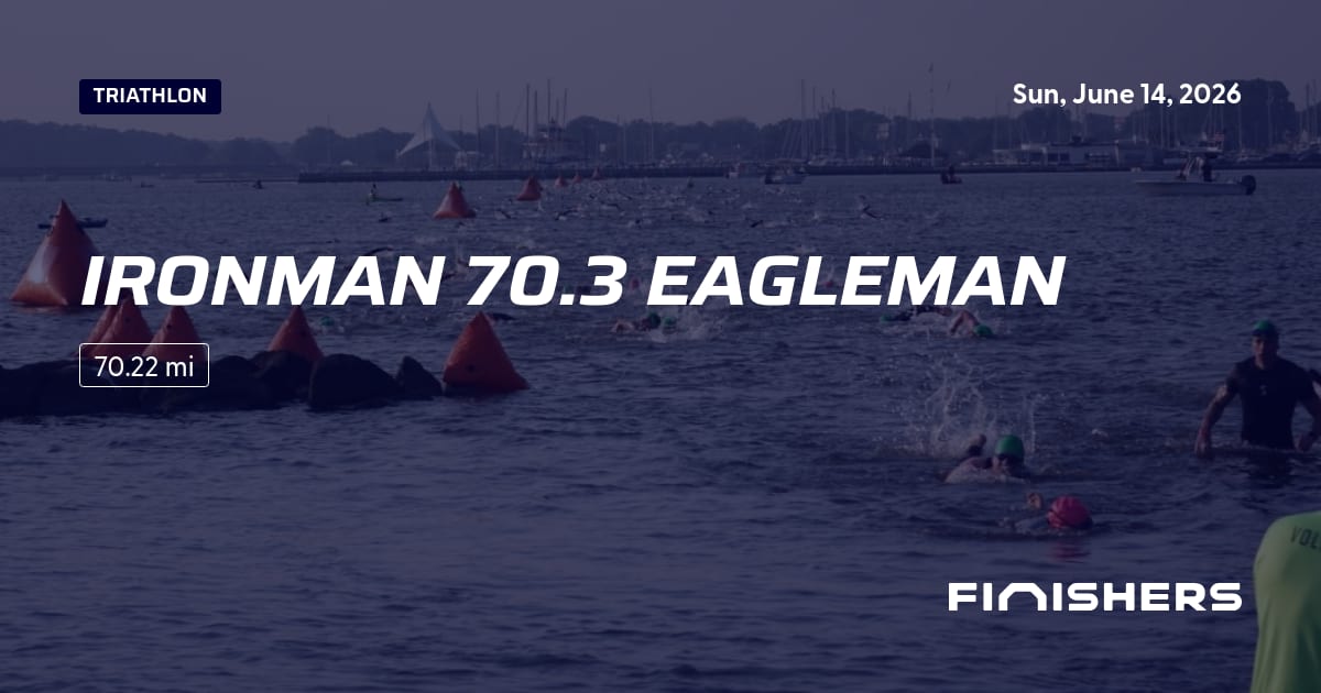 🏃 Ironman 70.3 Eagleman 2026 - All the information about the race and ...
