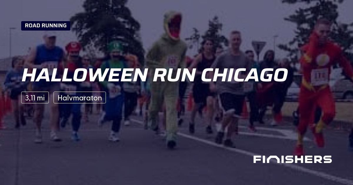 🏃 Halloween Run CHICAGO 2026 - Rute, tilmelding og resultater | Finishers