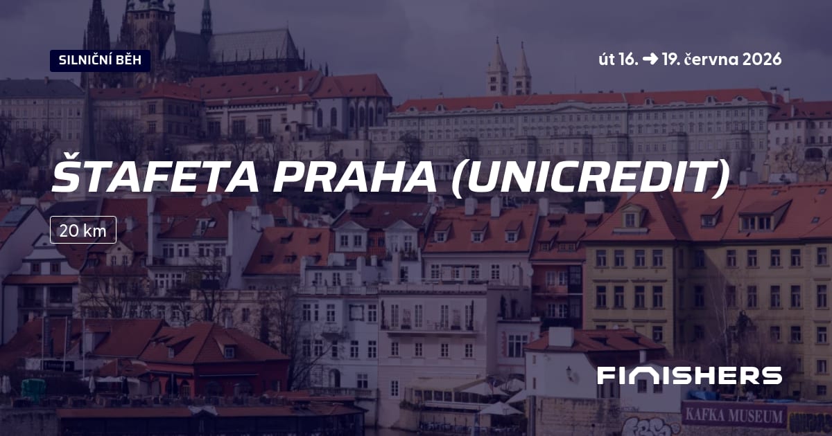 🏃 Štafeta Praha (UniCredit) 2026 - Informace o závodu a registrační ...