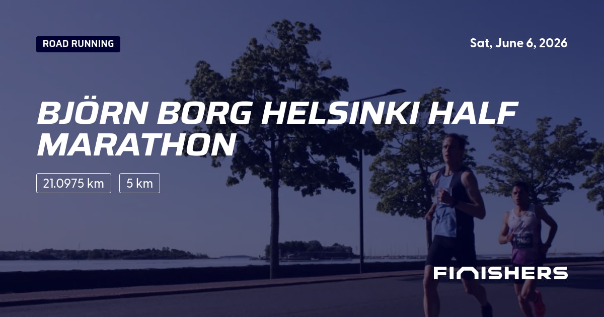 🏃 Björn Borg Helsinki Half Marathon 2026 - All the information about ...
