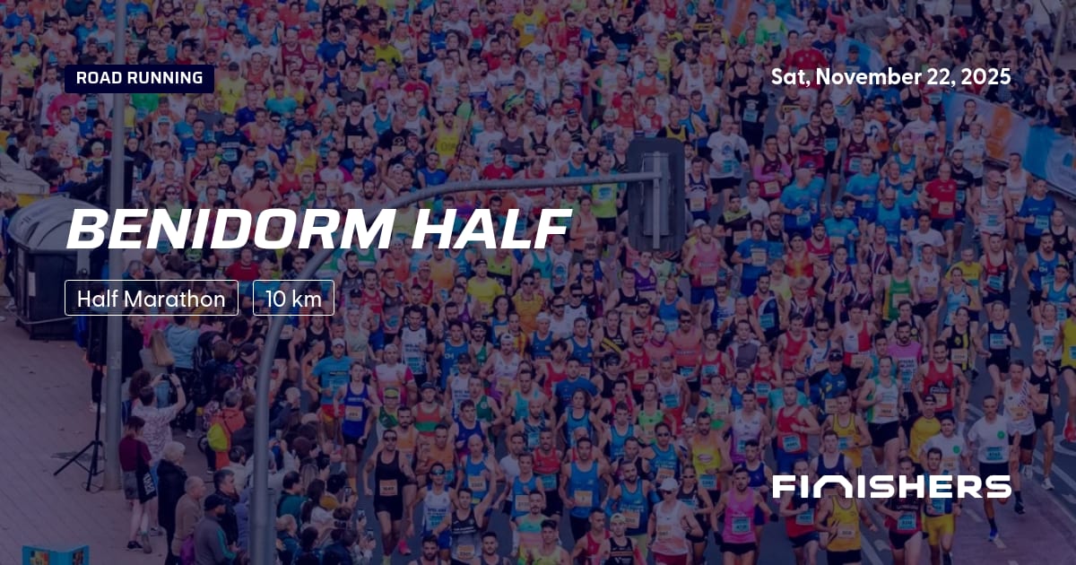 🏃 Benidorm Half 2025 - All the information about the race and ...